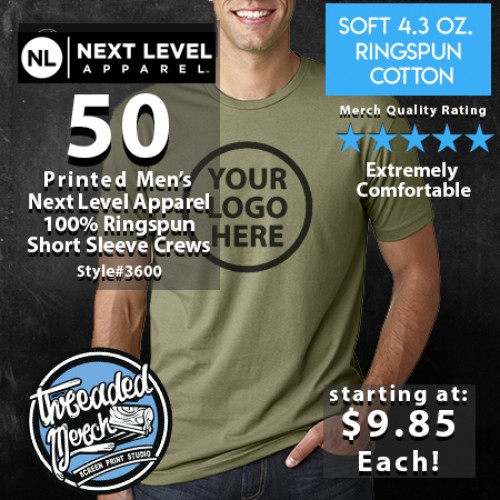 Threaded Merch - Custom T Shirt Printing - Design Your Own Merch