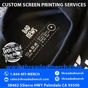 Threaded Merch Custom Screen Printing Portfolio