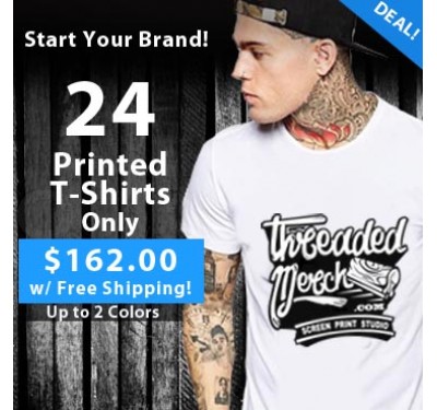 Threaded Merch - Custom T Shirt Printing - Design Your Own Merch